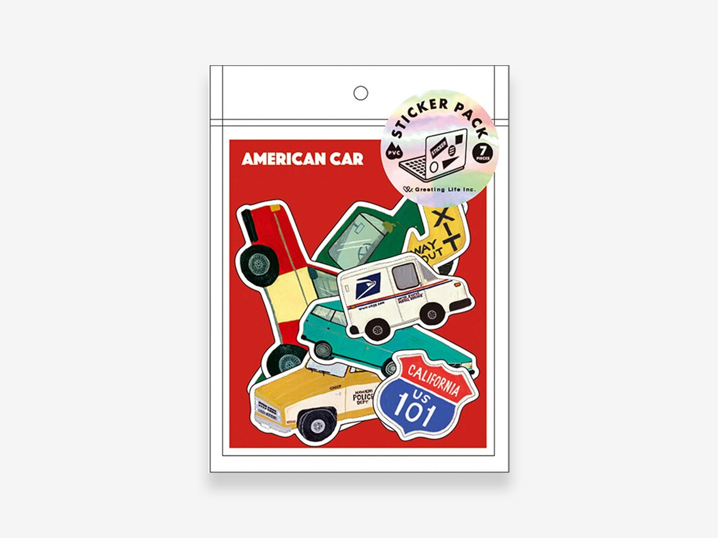 American Car Sticker Pack | Misc Store Amsterdam