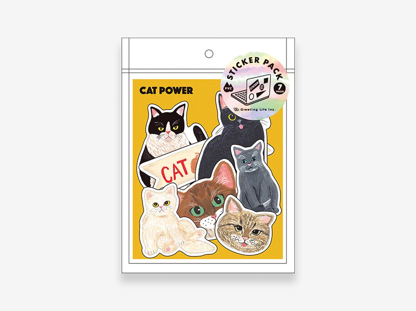Cat Power Sticker Pack | Misc Store Amsterdam