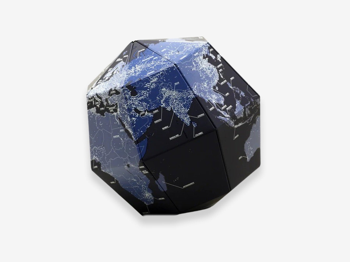 Geo Grafia | Globe Map 3D Glow in the Dark | Misc Store Amsterdam