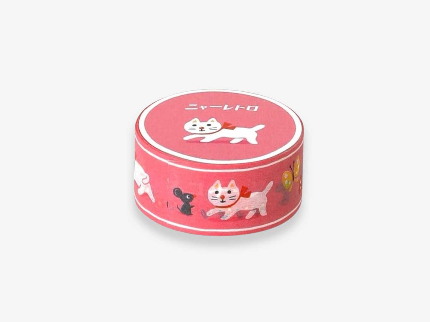 Hightide | Retro Masking Tape White Cat | Misc Store Amsterdam