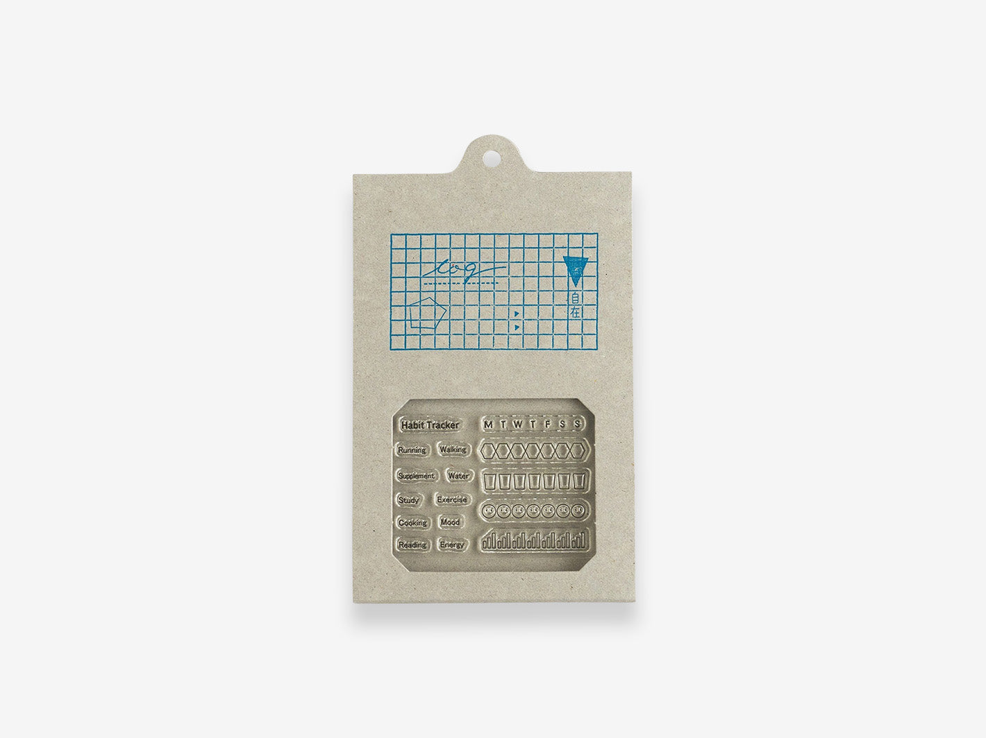 Mizushima | Jizai Clear Stamp Log Tracker | Misc Store Amsterdam