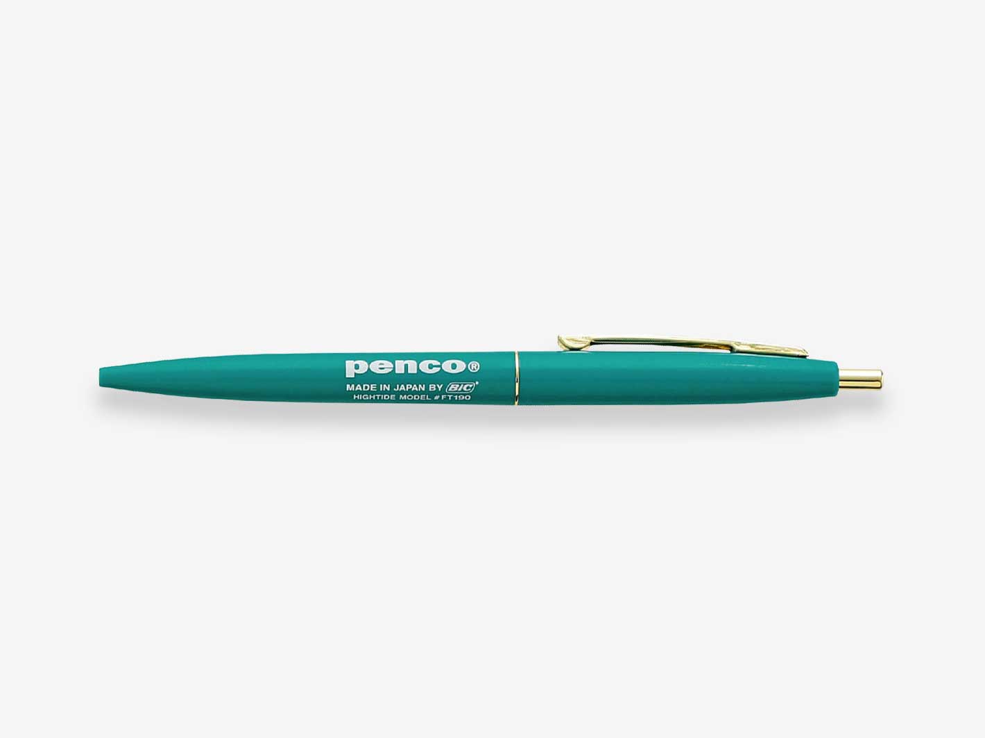 Penco | Knock Ballpoint Pen Turquoise | Misc Store Amsterdam