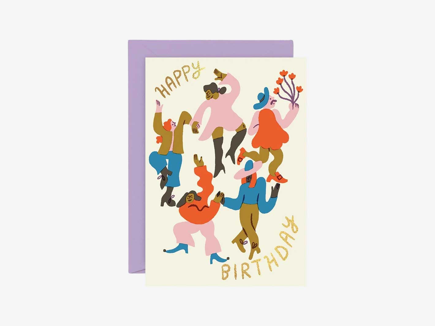 Wrap Magazine | Happy Birthday Dancers Card | Misc Store Amsterdam