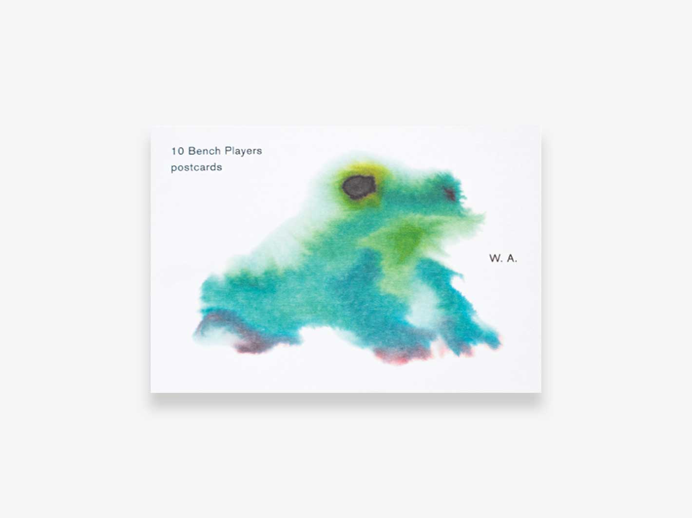Rop van Mierlo Wild Animals Bench Players Postcard Set | Misc Store ...